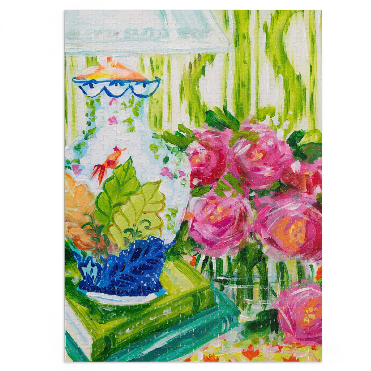 "PIMBERLY PLACE" PAINTING Jigsaw Puzzle with Tin – TomTom and Company