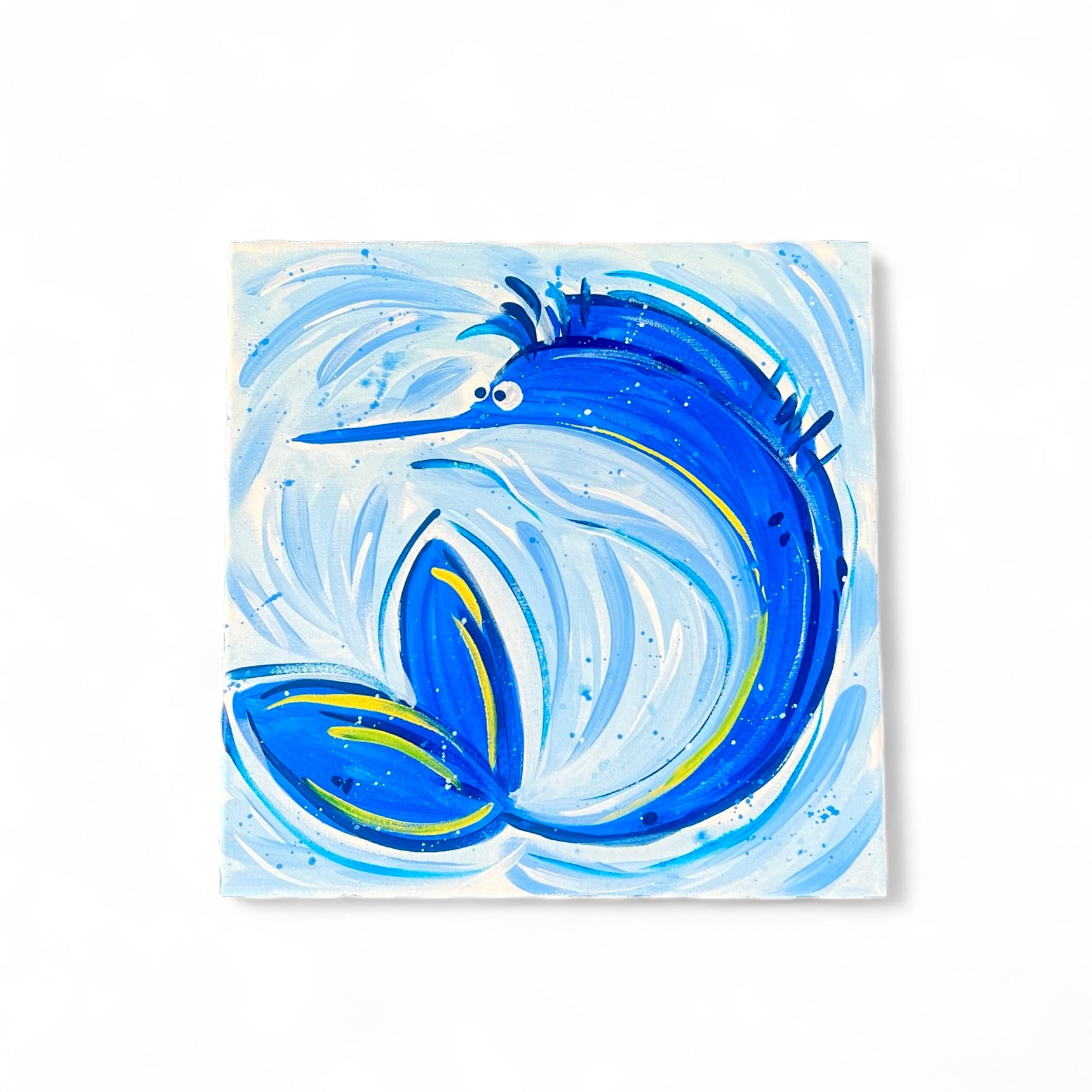 Blue Marlin Original Painting – TomTom and Company