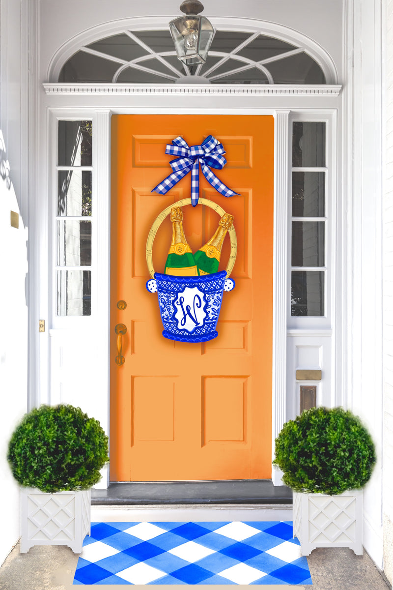 Personalized "Champagne Bucket" Door Hanger – TomTom and Company