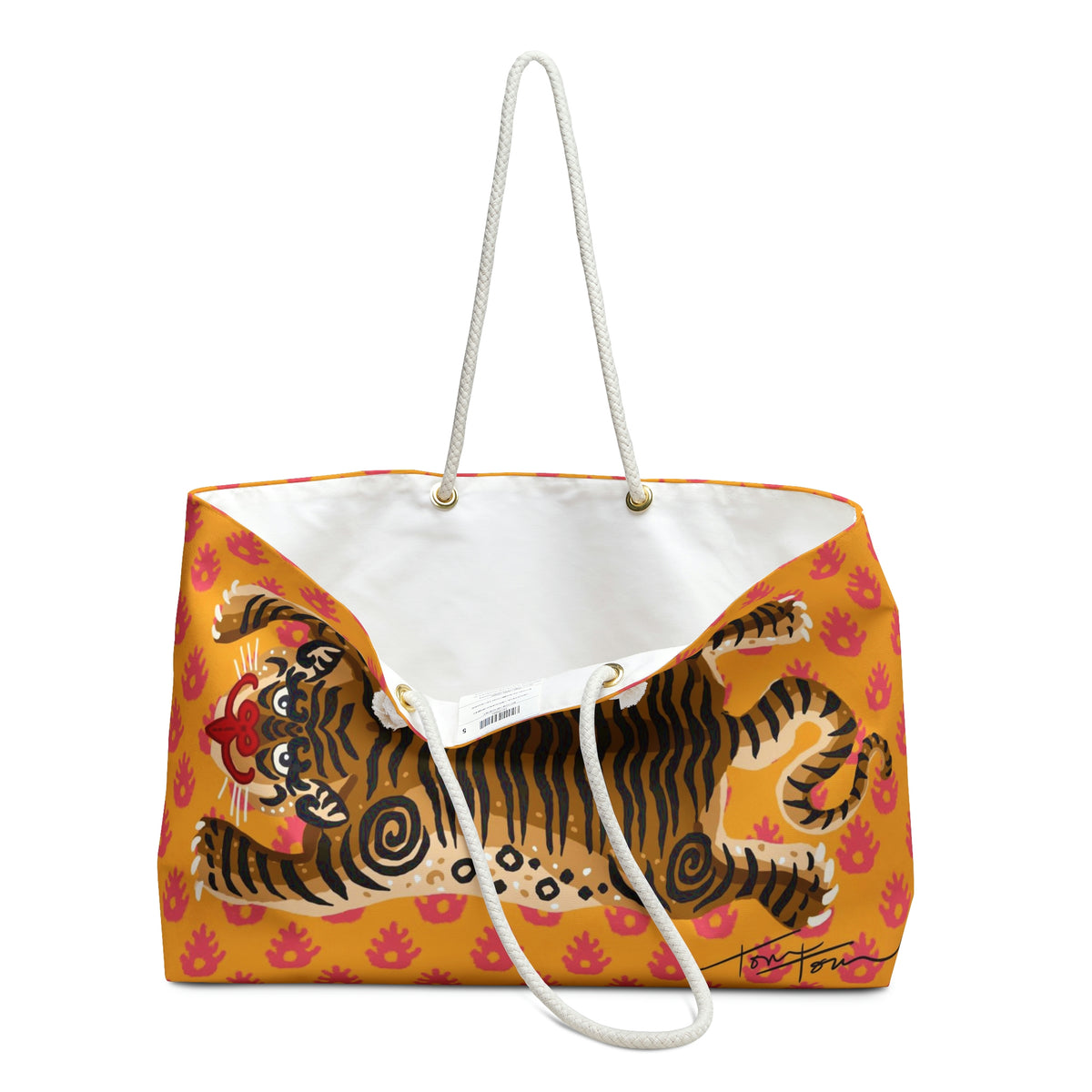 Orange Tiger Weekender Bag – TomTom and Company